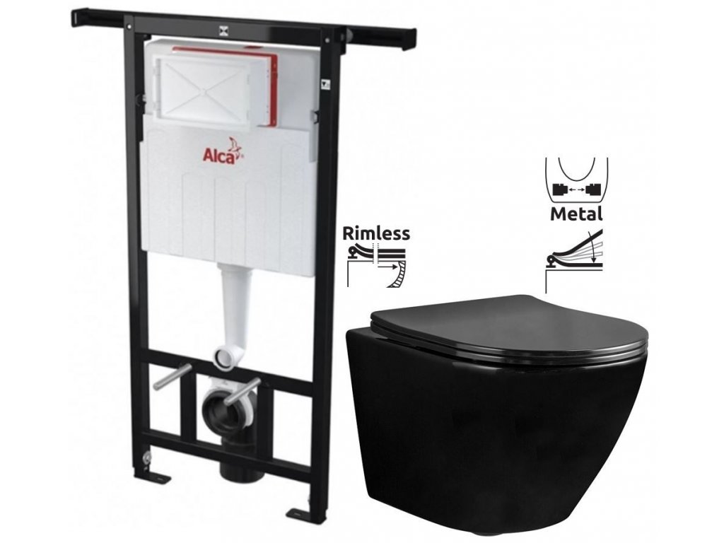 Závěsné WC včetně podomítkové nádrže